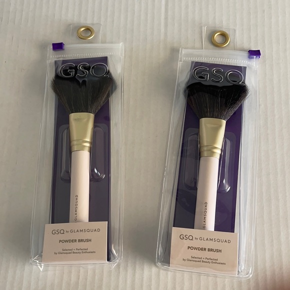 Accessories | Gsq By Glamsquad Powder Brush 2 Brushes For 25 | Poshmark